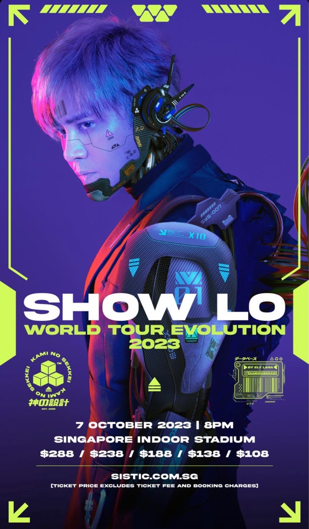 Show Lo World Tour Evolution 2023 in Singapore, Tickets & Vouchers ...