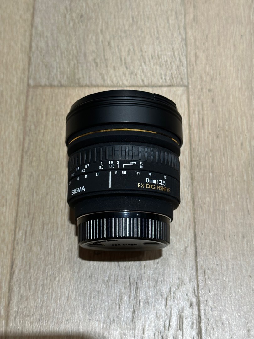 Sigma 8mm f/3.5 EX DG Circular Fisheye, Photography, Lens & Kits on ...
