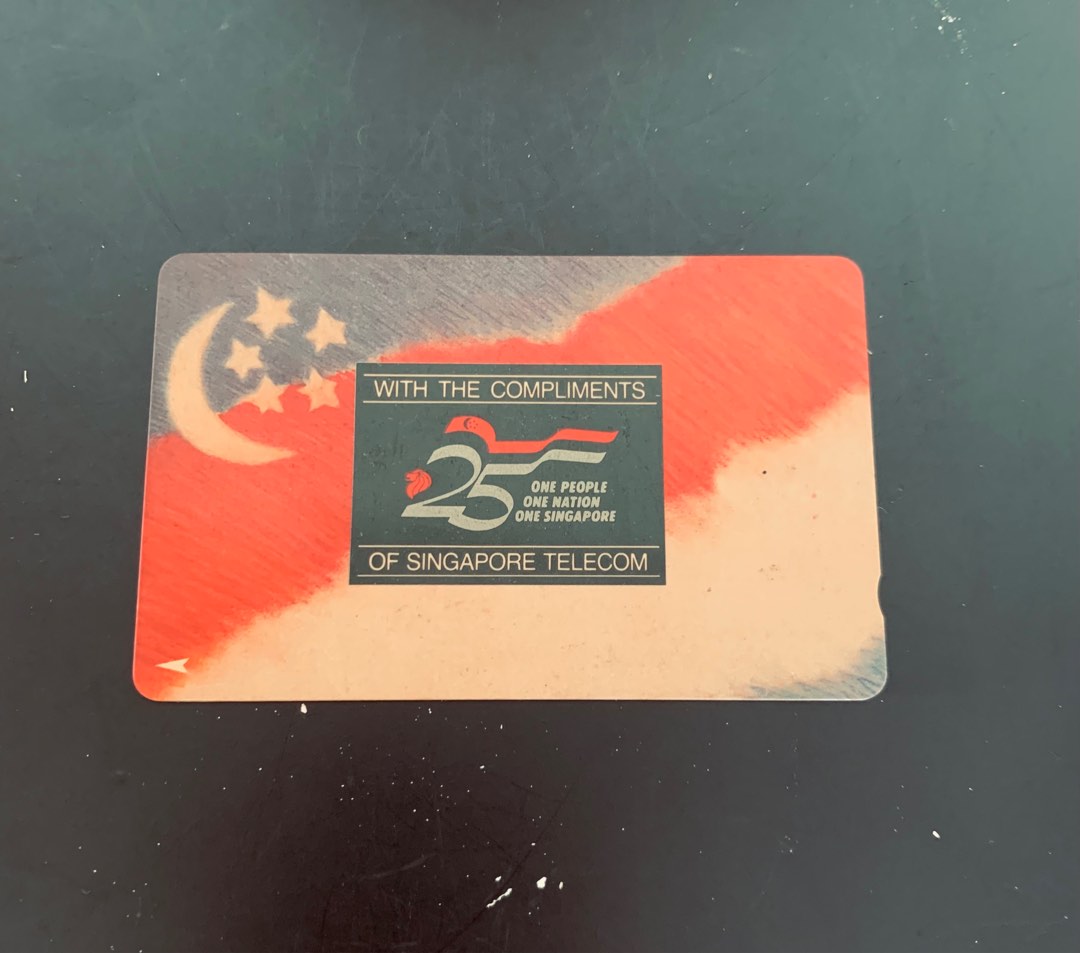 Singapore Telecom Phonecard (25 years of Nation Building), Hobbies ...