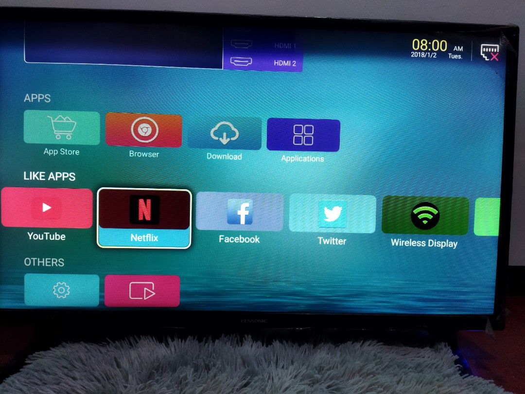 SMART TV 32" PENSONIC, TV & Home Appliances, TV & Entertainment, TV on ...