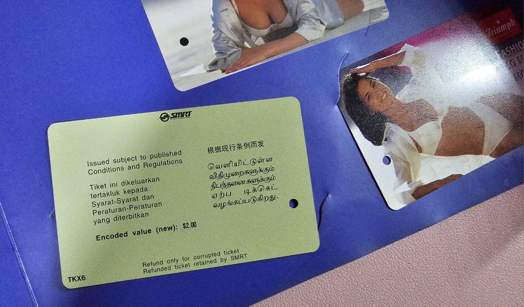 SMRT cards - smrt tickets, Hobbies & Toys, Memorabilia & Collectibles ...