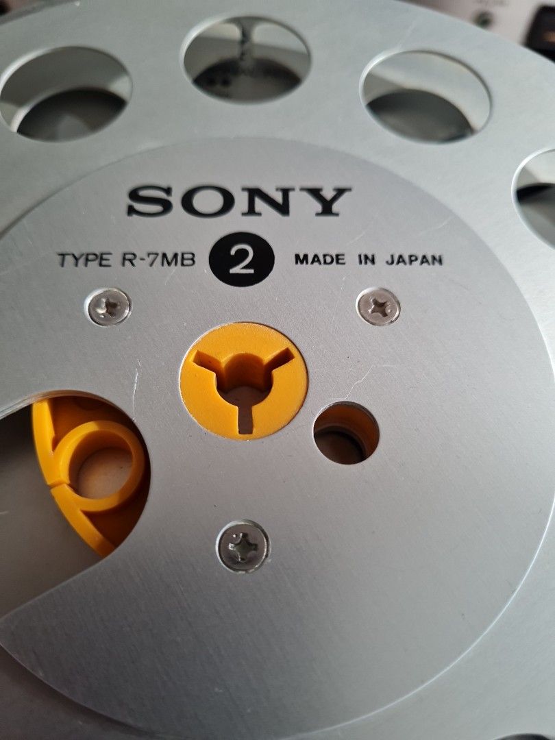 SONY 7" Open reels spool model Type R-7MB, Audio, Other Audio Equipment ...