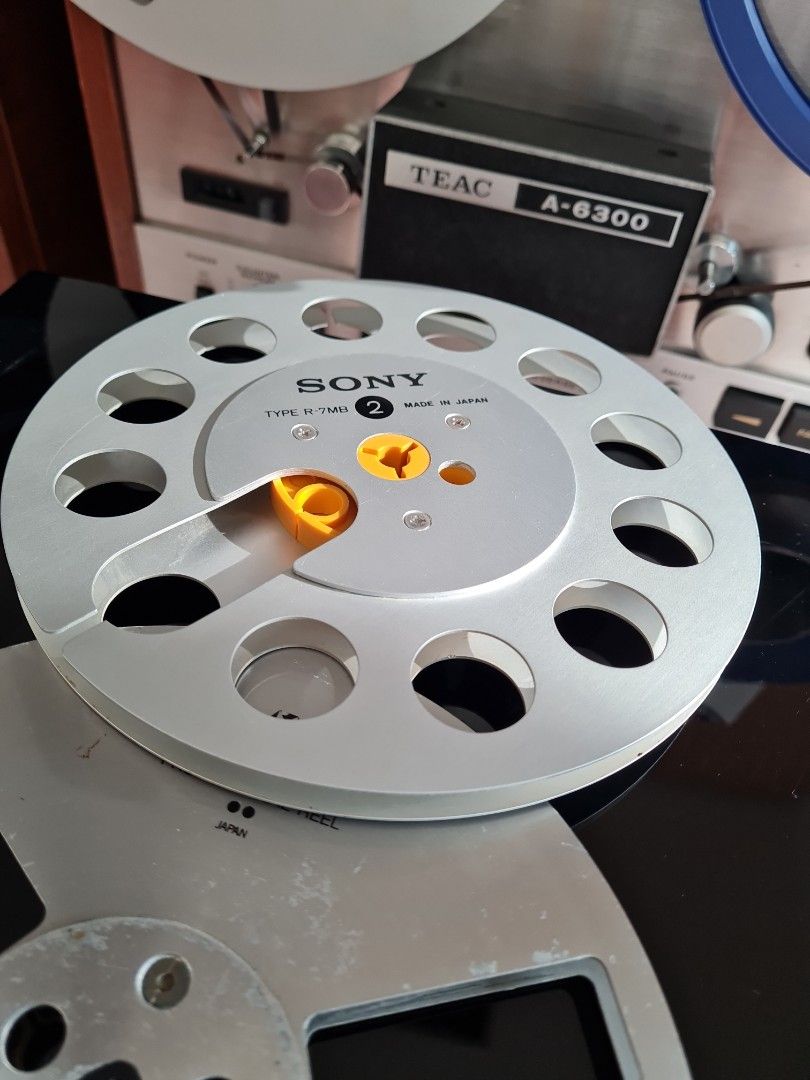SONY 7" Open reels spool model Type R-7MB, Audio, Other Audio Equipment on Carousell