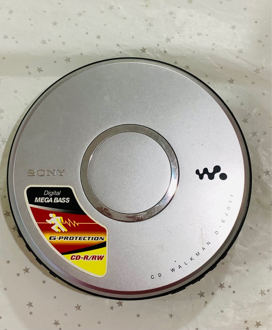 SONY CD Walkman D-EJ011 Music Audio Portable Player Discman Compact Disc, Audio, Portable Music ...