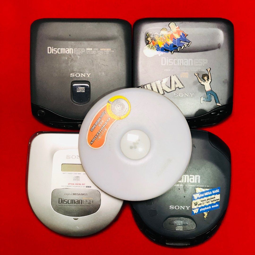 Sony Discman Walkman CD players BUNDLE | DEFECTIVE, Hobbies & Toys ...