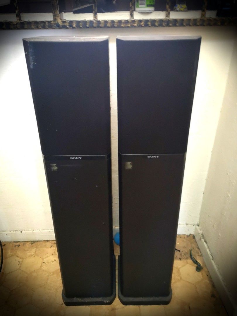 Sony tower speakers SS-GT55 SPOILT, Audio, Soundbars, Speakers ...