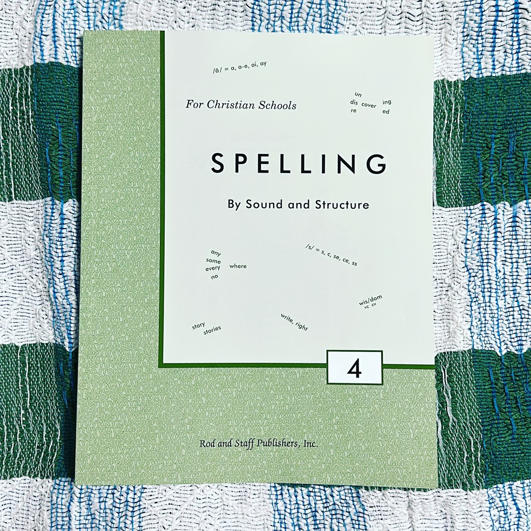 Spelling By Sound and Structure 4 Homeschool, Hobbies & Toys, Books ...