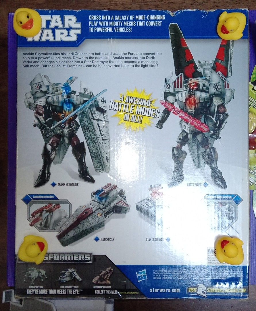 Star Wars Transformers Crossover Anakin Skywalker - Jedi Cruiser ...