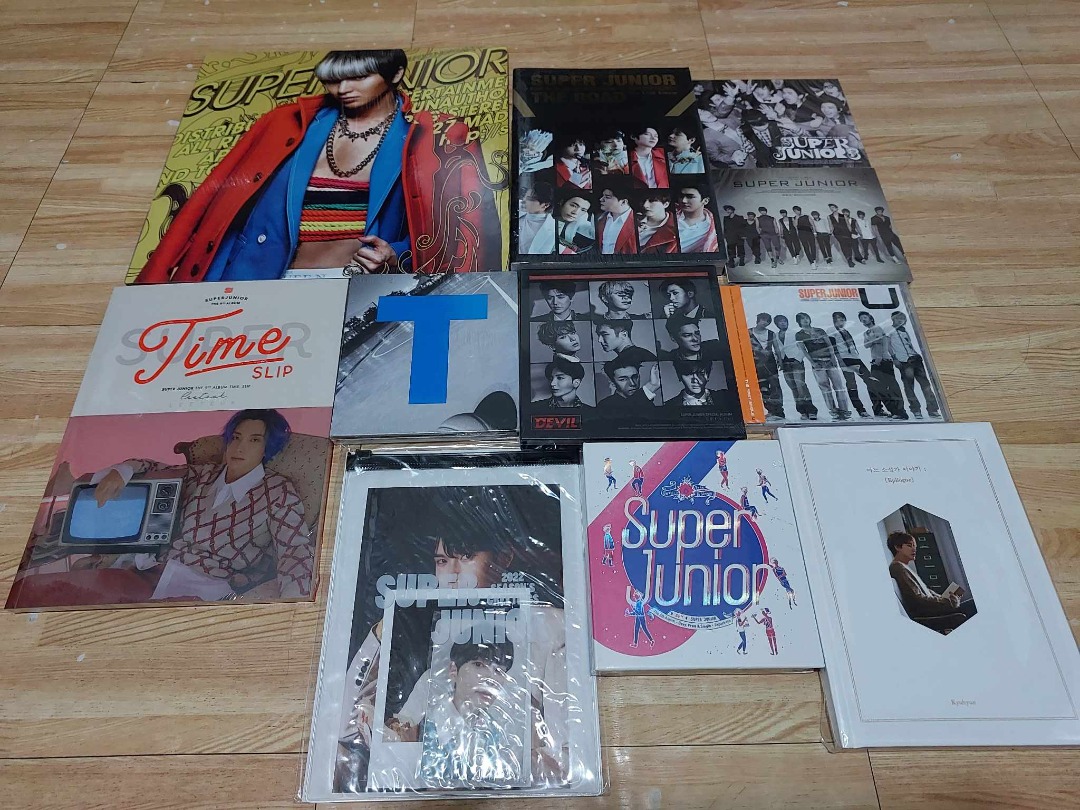 Super Junior Sealed Albums, Hobbies & Toys, Memorabilia & Collectibles ...