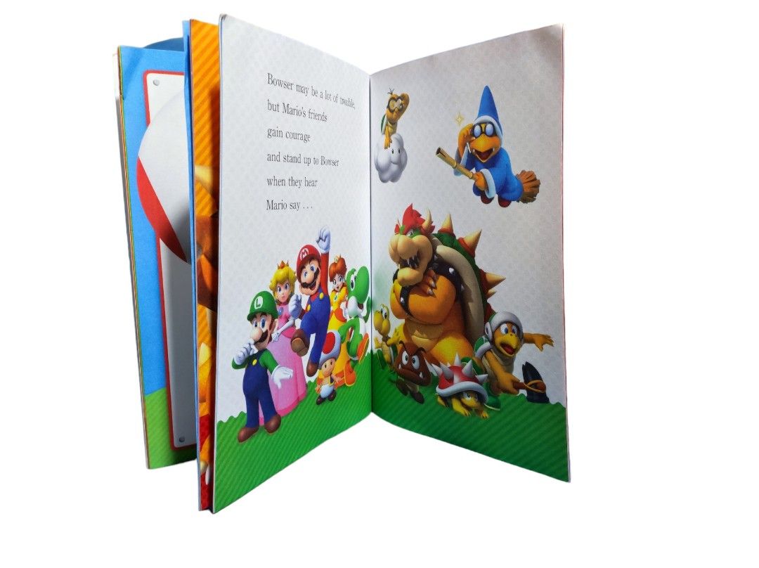 Super Mario children's book mario and Luigi, Hobbies & Toys, Books ...