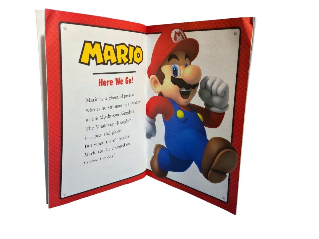 Super Mario children's book mario and Luigi, Hobbies & Toys, Books ...