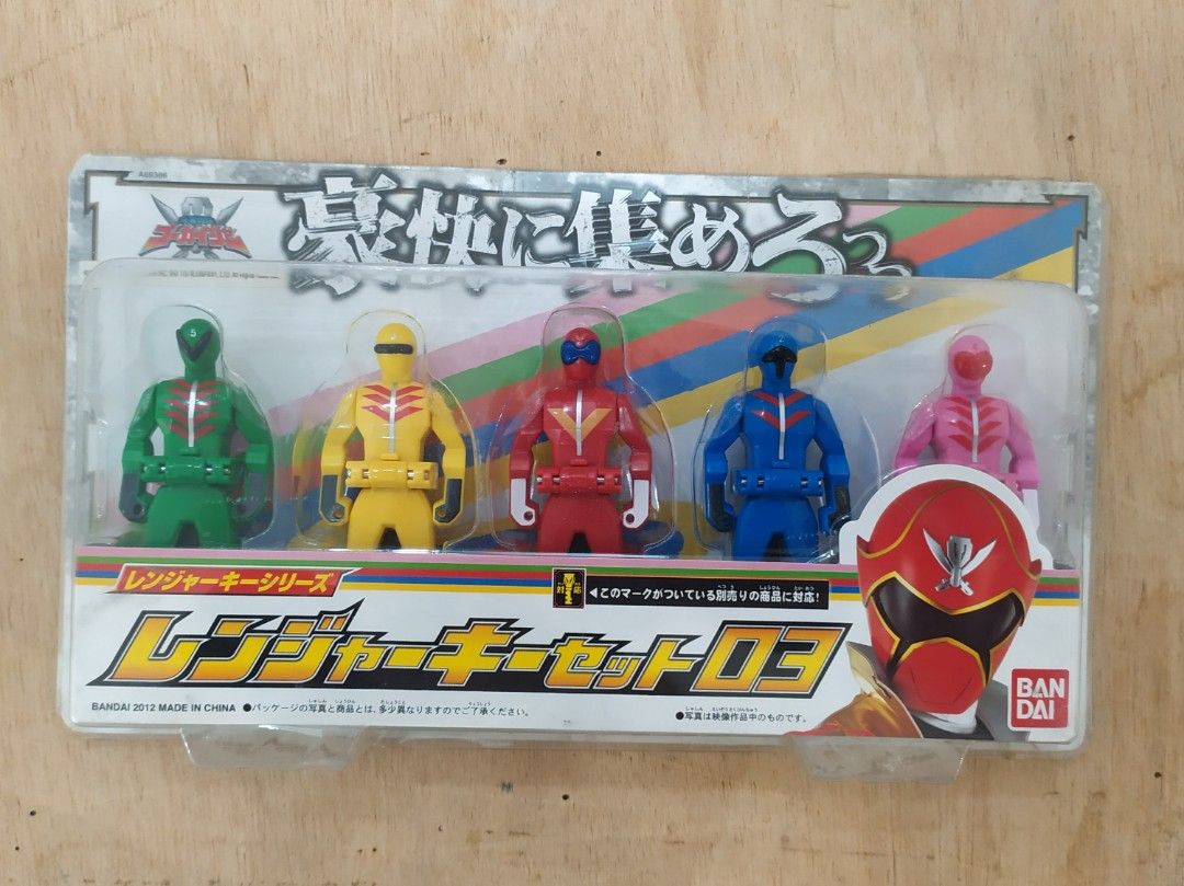 Super Sentai Ranger Key DX set Go-Ranger, Go-Buster , Go-Onger, Hobbies ...