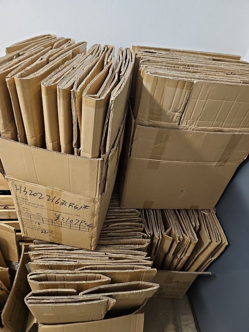 Super thick large cardboard box, Furniture & Home Living, Home ...