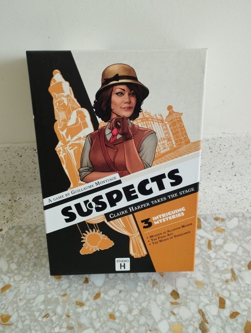 Suspects board game, Hobbies & Toys, Toys & Games on Carousell