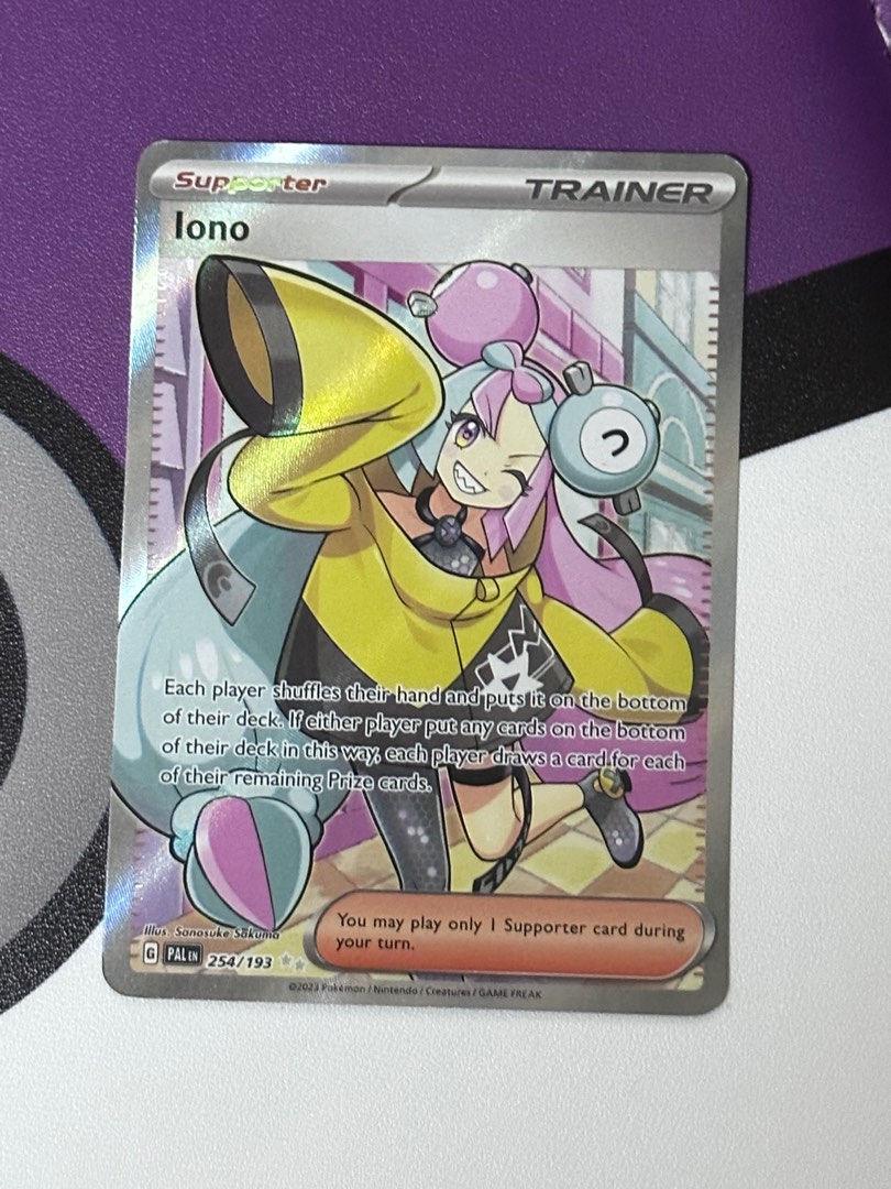 sv02 iono sr, Hobbies & Toys, Toys & Games on Carousell