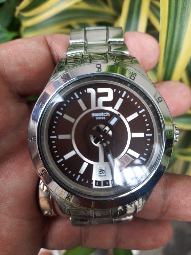Swatch big face watch on Carousell