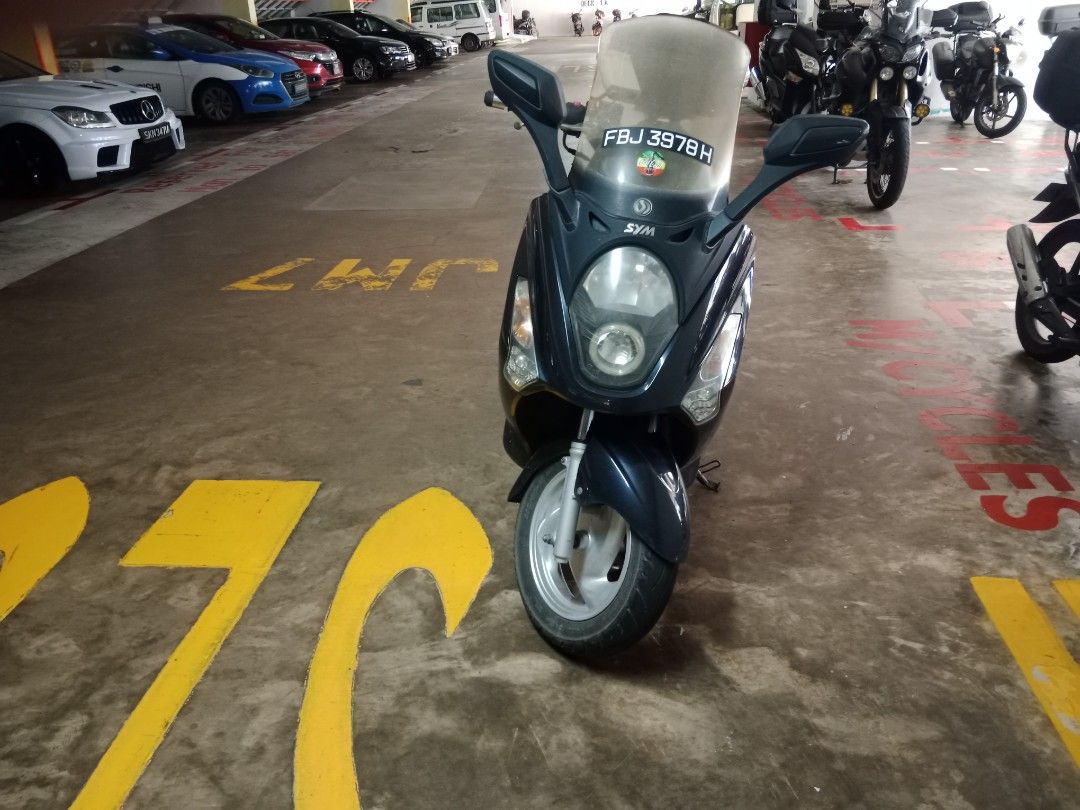 SYM GTS 200, Motorcycles, Motorcycles for Sale, Class 2B on Carousell