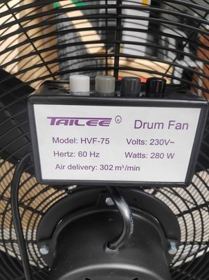 Tailee drum fan on Carousell