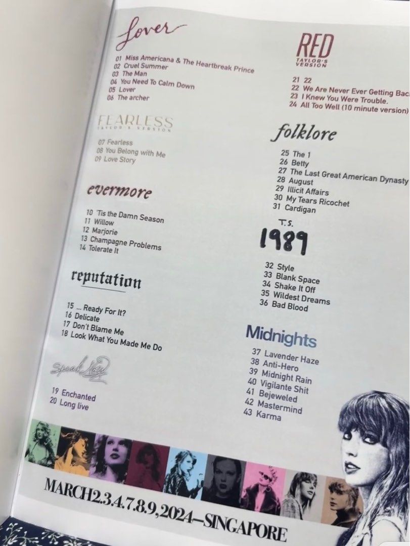 TAYLOR SWIFT SONG BOOK!!, Hobbies & Toys, Books & Magazines, Magazines ...