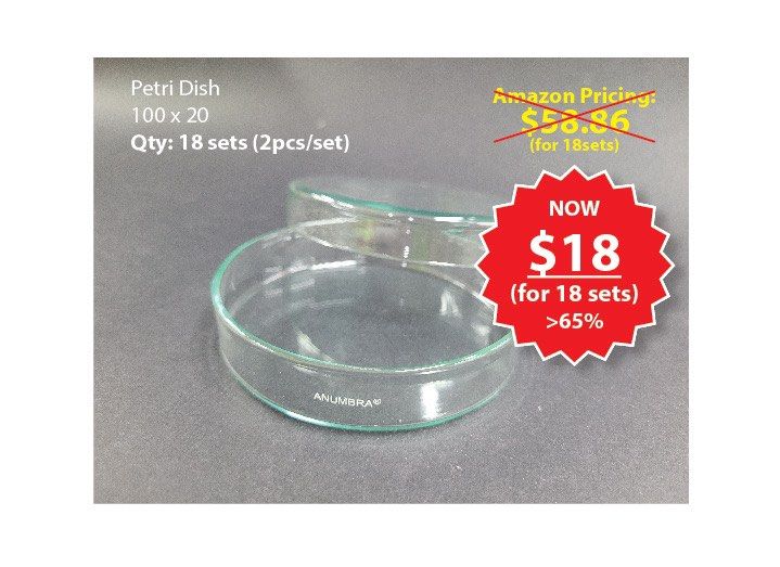 Test Tubes, Beakers, Petri Dish, Measuring Cylinder, Conical Flask ...