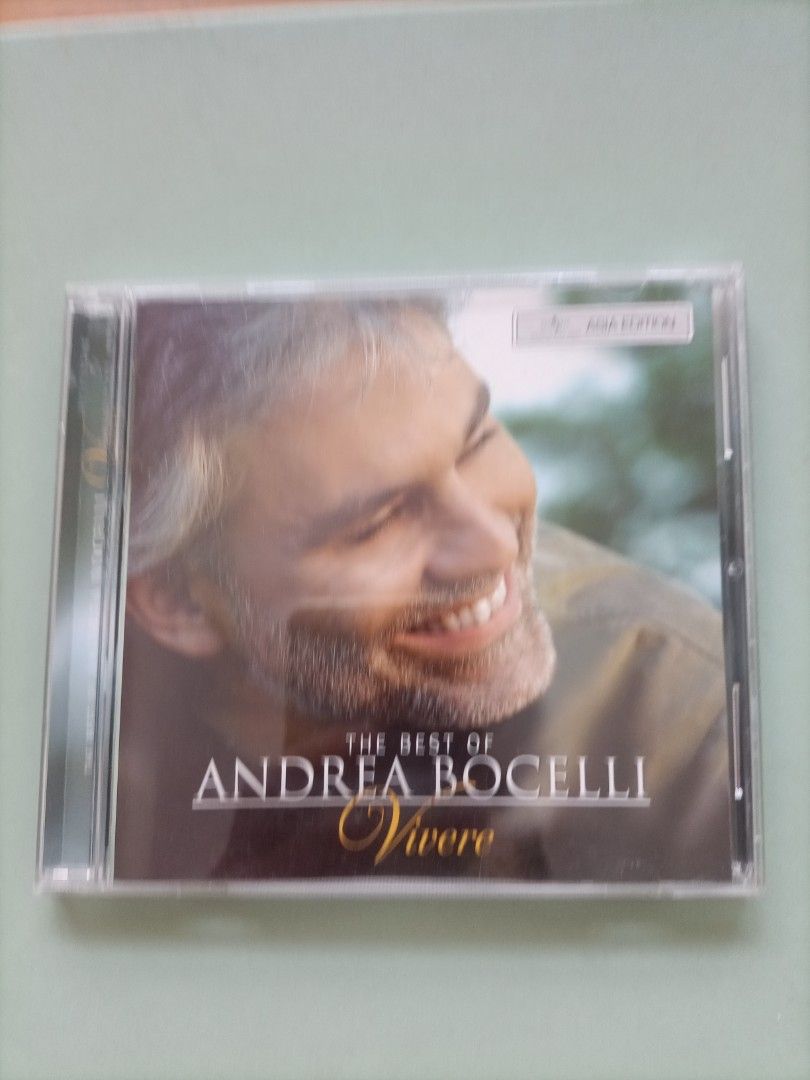 The Best of Andrea Bocelli - Vivere (CD) bo1, Hobbies & Toys, Music ...