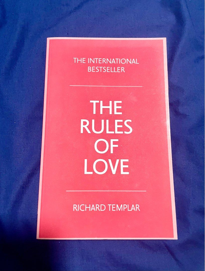 The Rules of Love by Richard Templar, Hobbies & Toys, Books & Magazines ...