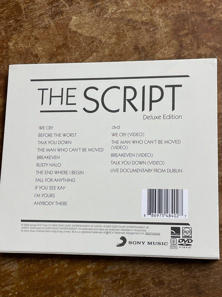 The Script- deluxe edition, Hobbies & Toys, Music & Media, CDs & DVDs ...