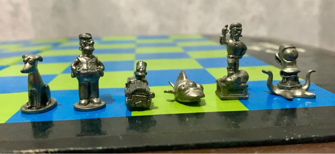 The Simpsons Monopoly Figures (Pato), Hobbies & Toys, Toys & Games on ...