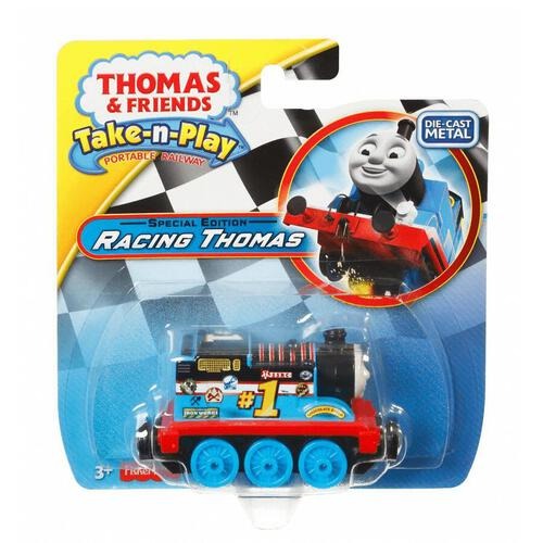 Thomas & Friends Take-n-Play Special Edition Racing Thomas Train ...