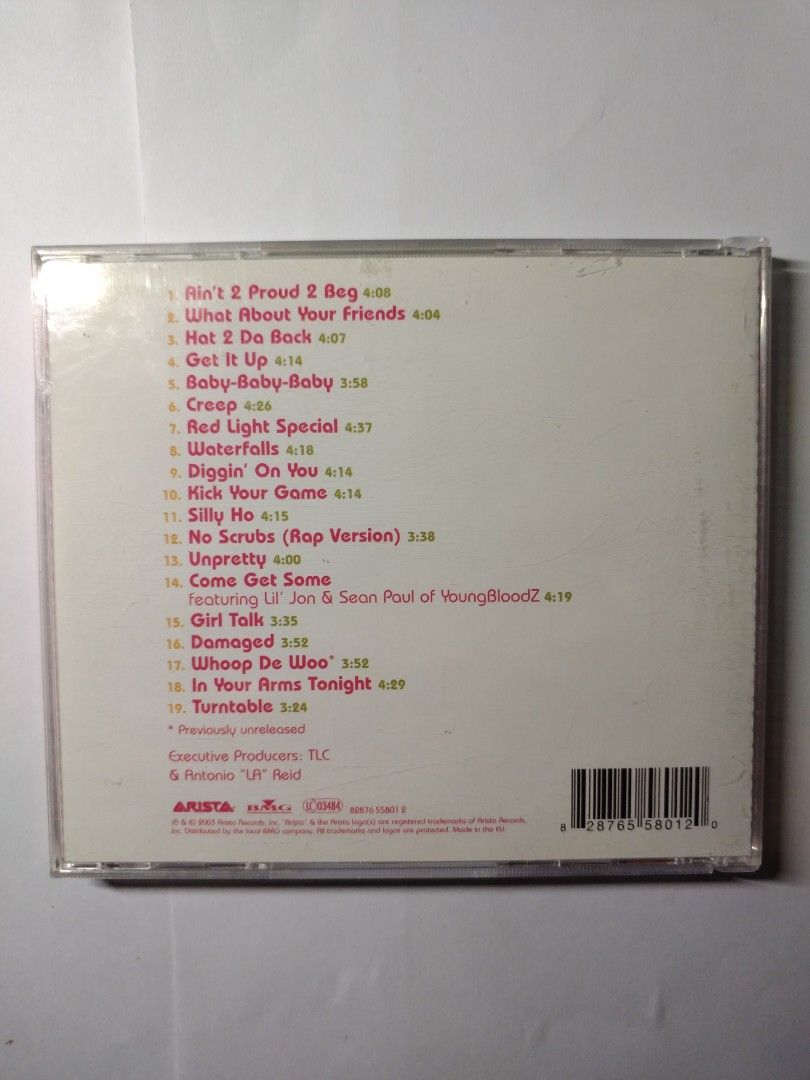 TLC "Now and Forever The Hits" CD, Hobbies & Toys, Music & Media, CDs ...