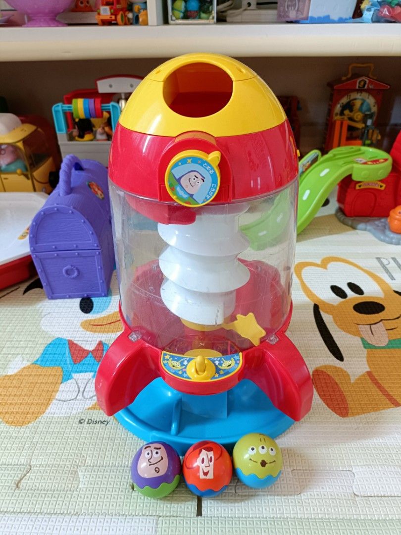 Tomy Disney Baby Toy Nami Rolling Toystory Rocket, Babies & Kids ...