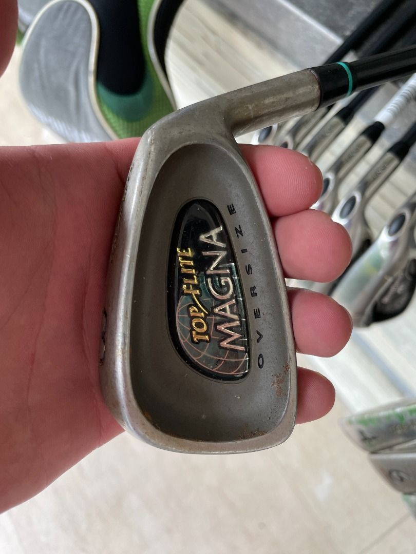 Top Flite Magna Irons Set golf clubs (3-P), Sports Equipment, Sports ...