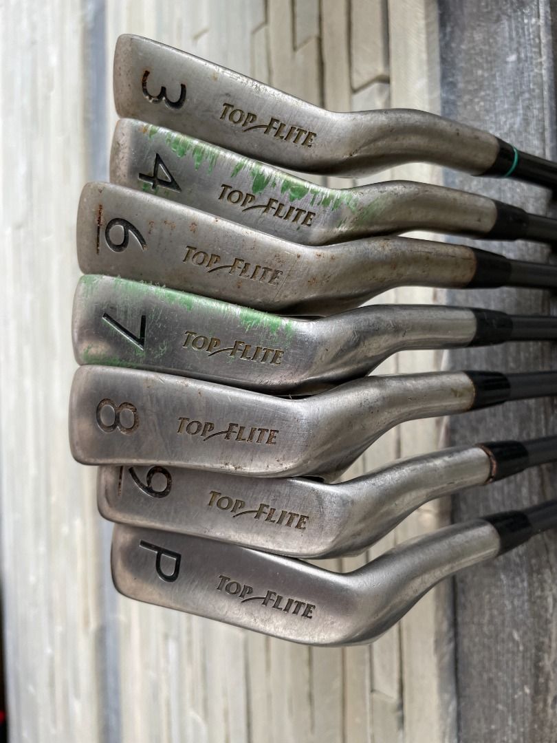 Top Flite Magna Irons Set golf clubs (3-P), Sports Equipment, Sports ...