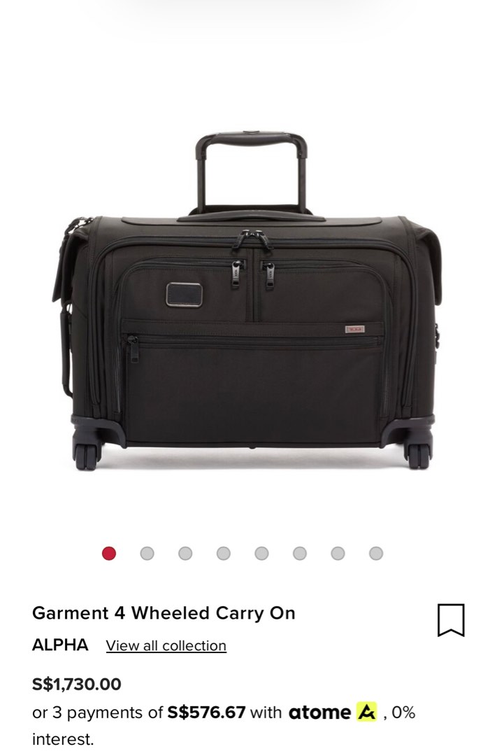 TUMI language bag, Hobbies & Toys, Travel, Luggage on Carousell