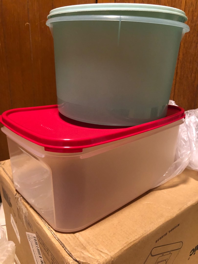 Tupperware rectangular modular mate 4.3L, Furniture & Home Living ...