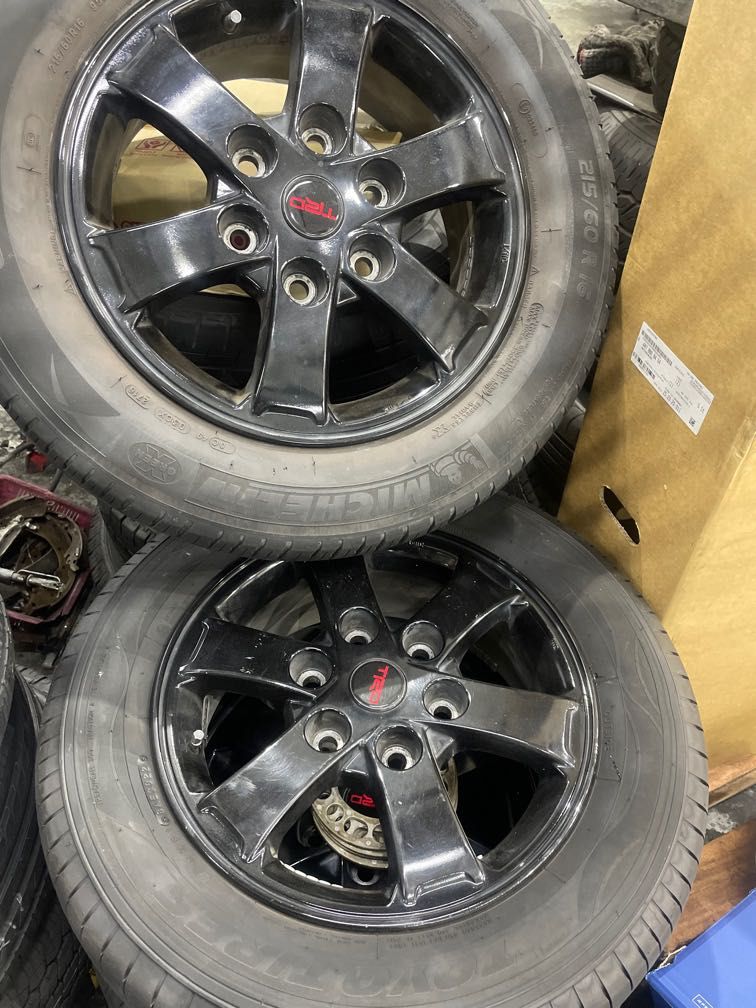 Tyres& Rims 16 toyota hiace, Car Accessories, Tyres & Rims on Carousell