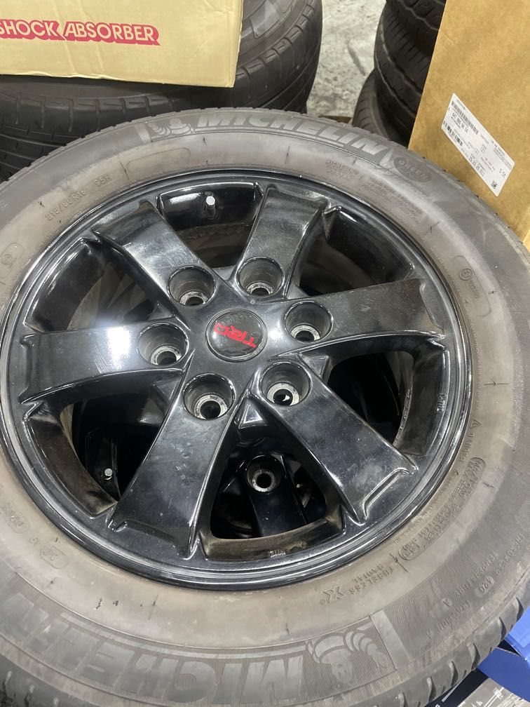 Tyres& Rims 16 toyota hiace, Car Accessories, Tyres & Rims on Carousell