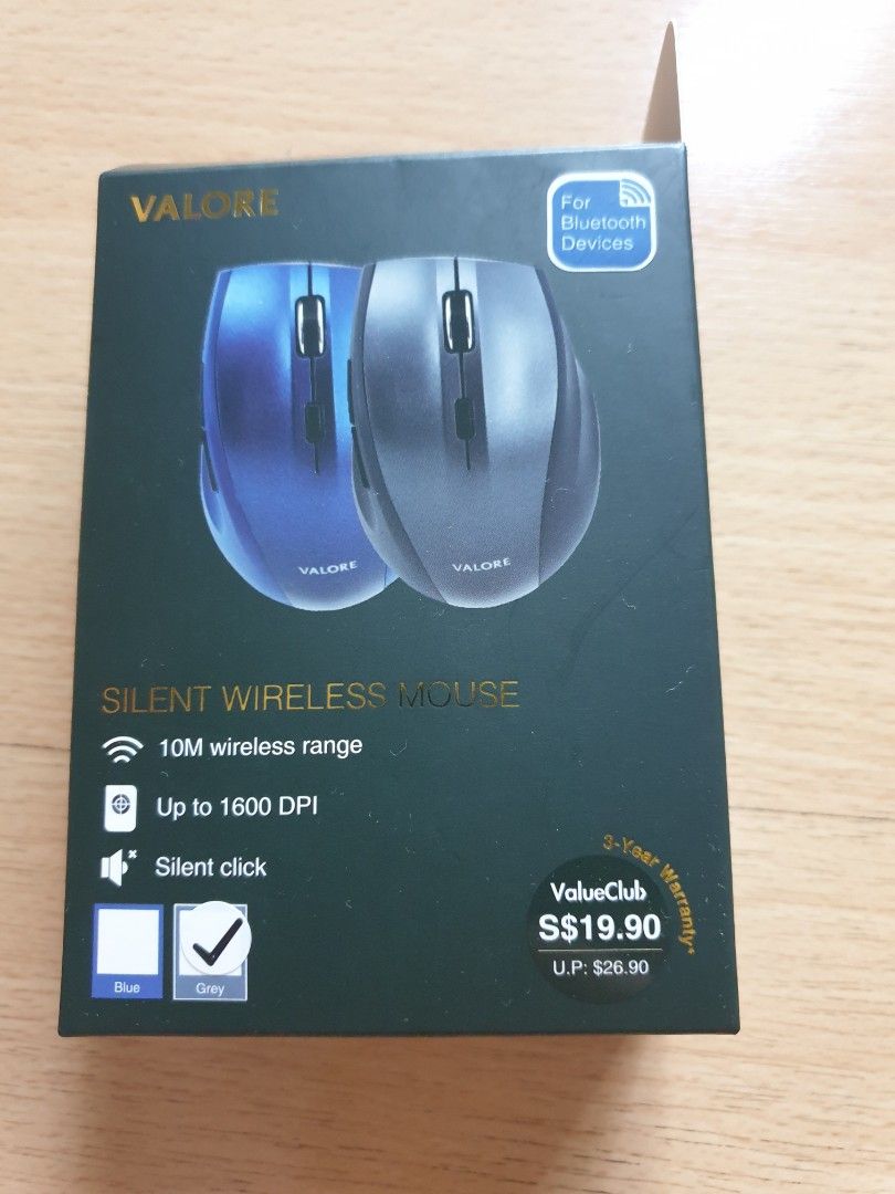 Valore Silent Wireless Mouse, Computers & Tech, Parts & Accessories ...
