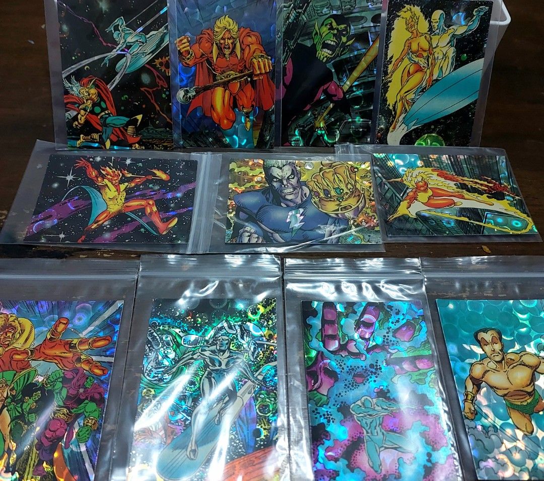 Vintage 1992 THE SILVER SURFER Prism Trading Cards, Hobbies & Toys ...