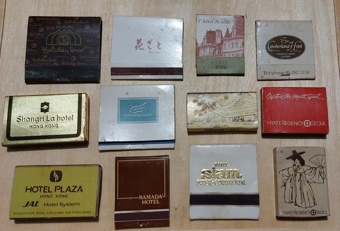 Vintage Collectible Souvenir Hotel Inns Restaurants Bars Cafe Matches ...