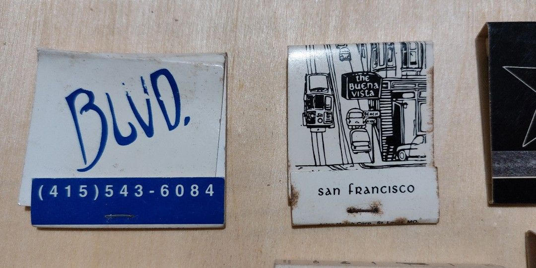 Vintage Collectible USA Restaurants Bar Diner Matches Matchbooks Match ...