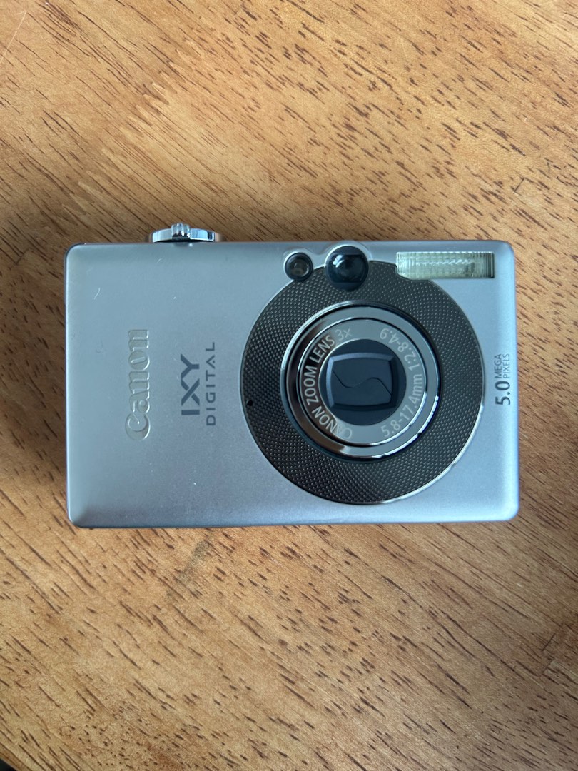 vintage digicam/digital camera/ccd (canon ixy digital 55 FULL BOX ...