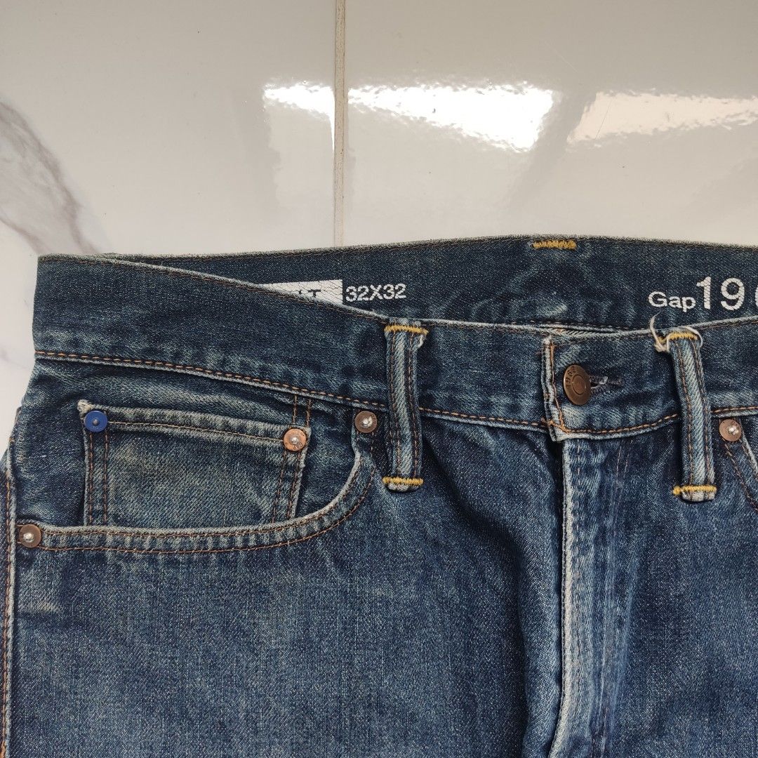 Vintage Gap 1969 Ringspun Denim Straight Cut Made in Guatemala Ideal ...