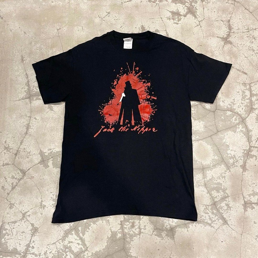 Vintage Jack the Ripper Tee, Men's Fashion, Tops & Sets, Tshirts & Polo ...