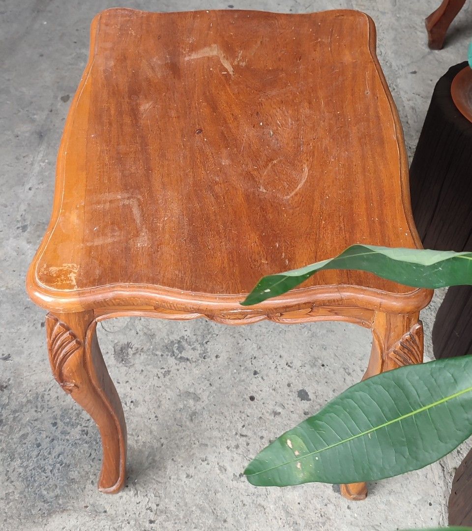 Vintage Narra side table on Carousell