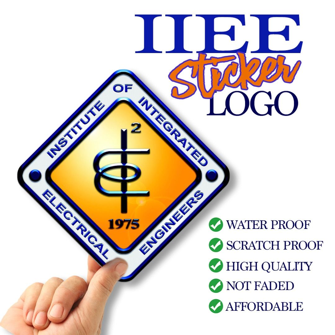 Vinyl Stickers IIEE - Institute of Integration Electrical Engineers ...