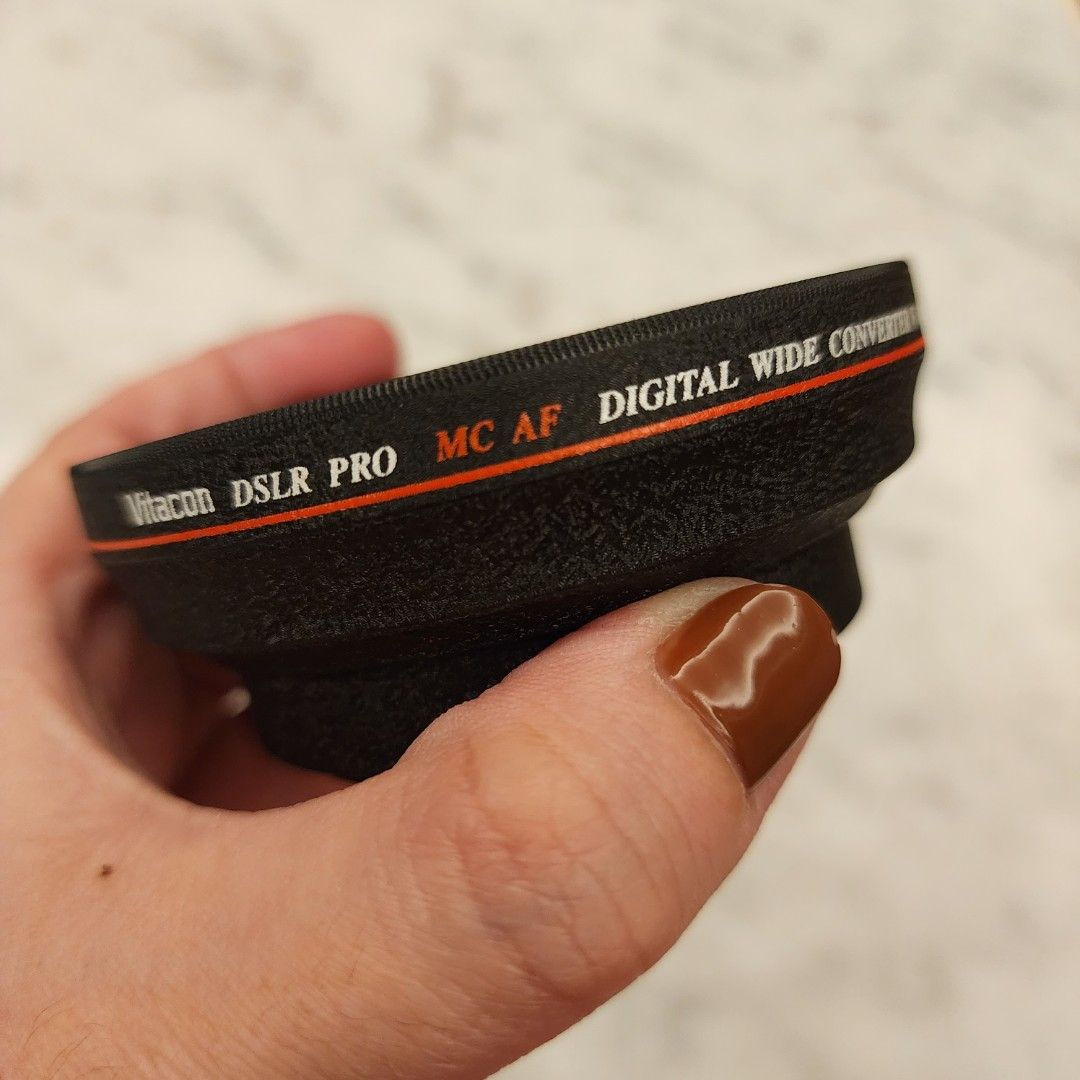 Vitacon DSLR Pro MC AF Digital Wide Converter with Macro 0.5x 58mm ...