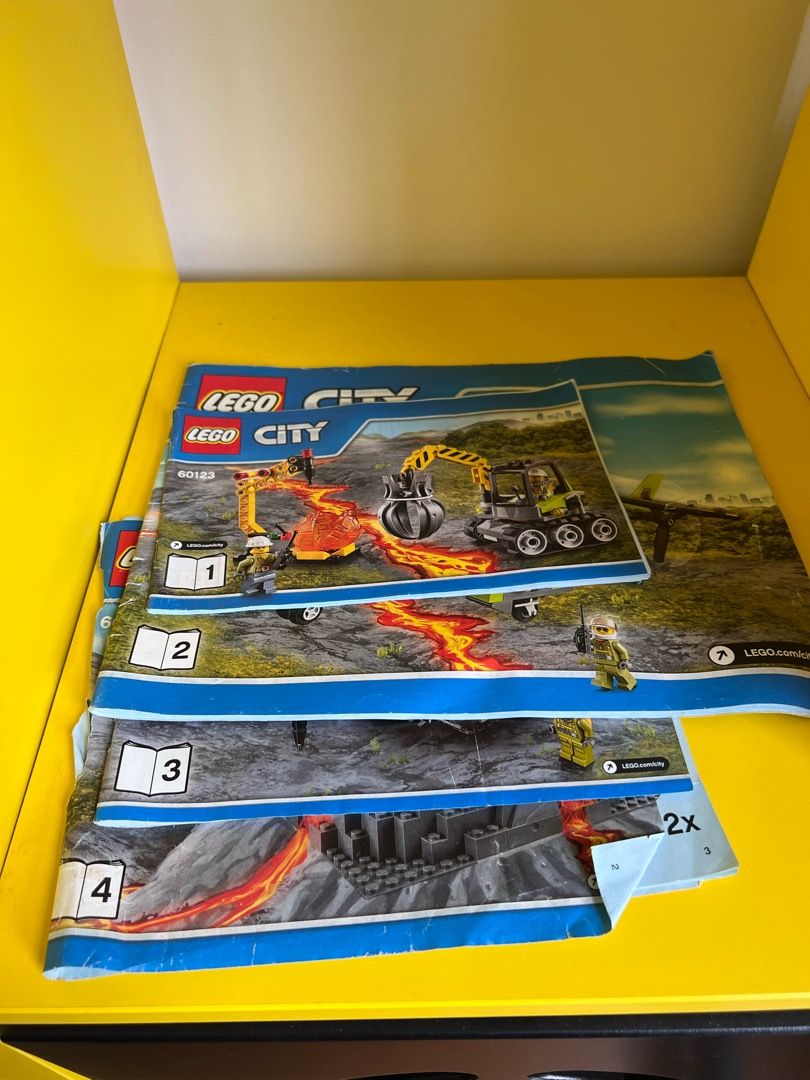 LEGO CITY Volcano Set, Hobbies & Toys, Toys & Games on Carousell