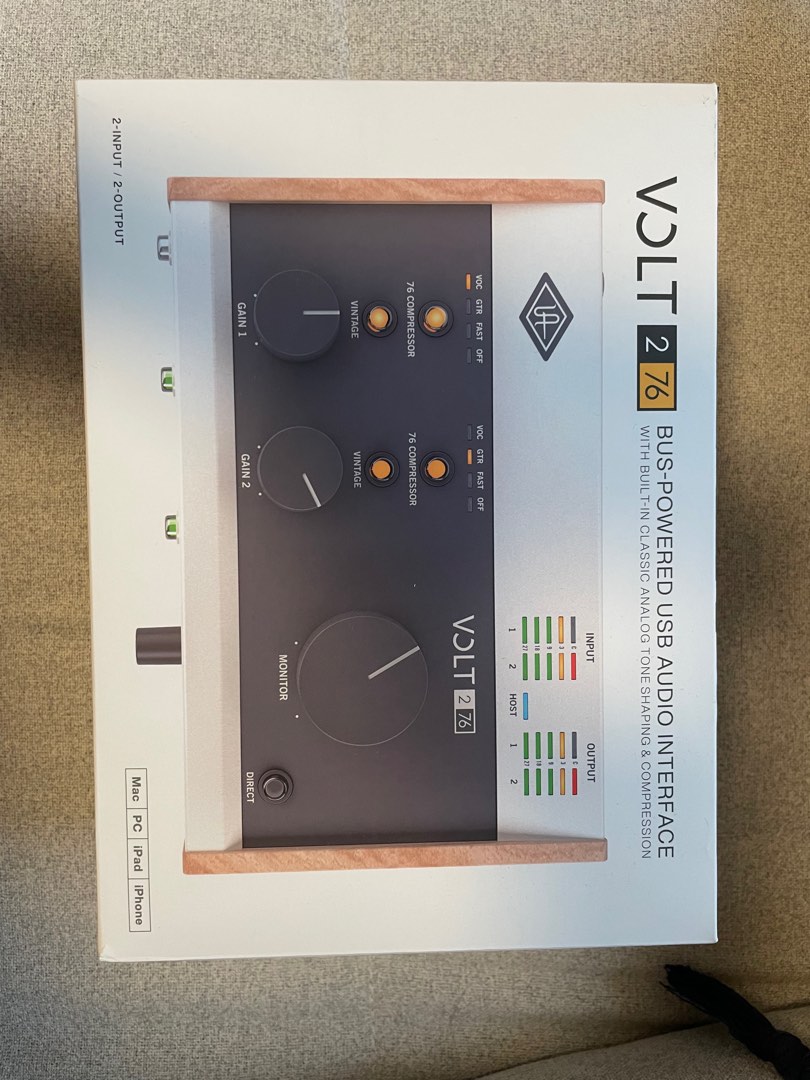Volt 276 audio interface, 音響器材, 可攜式音響設備 - Carousell