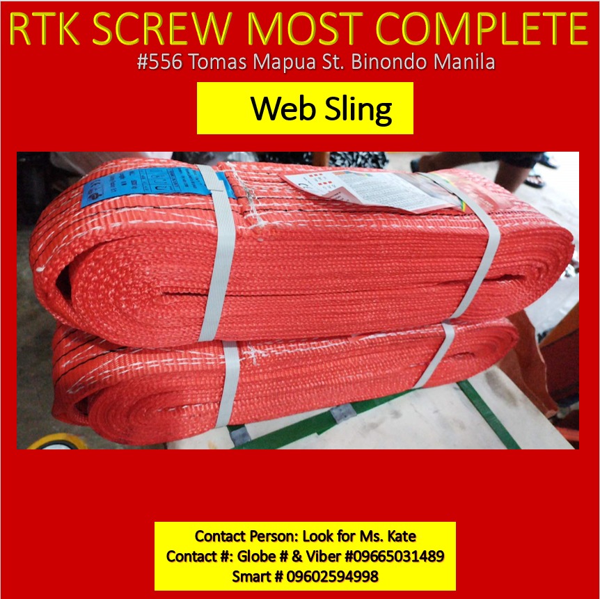 Web Sling, Commercial & Industrial, Construction Tools & Equipment on ...